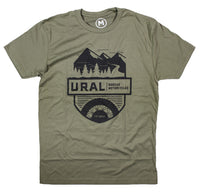 Adventure T-Shirt - Green - Ural Motorcycles